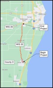 Project Overview – WIS 32 Improvements – Sheboygan County