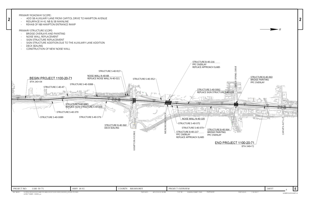 Burleigh Street to Silver Spring Drive – I-41 Rehabilitation (Burleigh ...