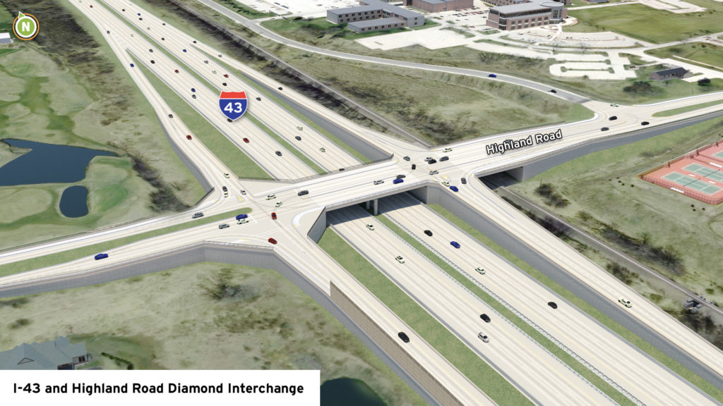 I-43 NORTH-SOUTH (Glendale to Grafton) – Milwaukee and Ozaukee Counties