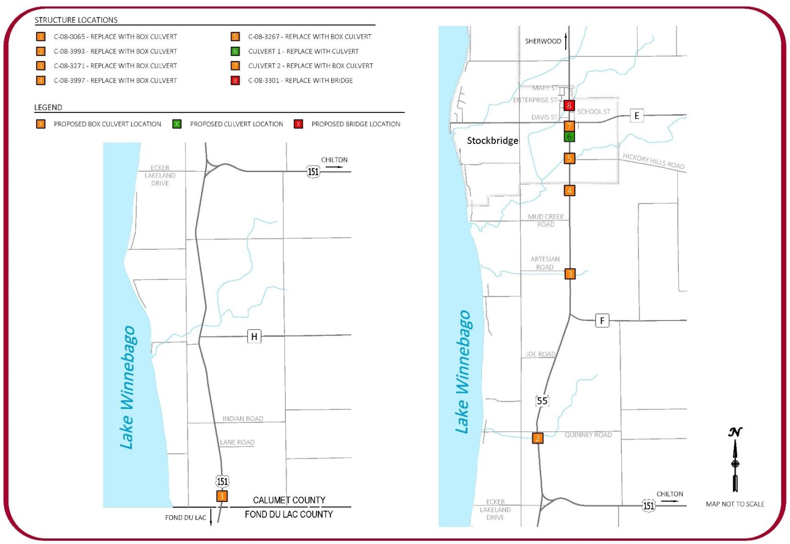 Project Overview – US 151 and WIS 55 – Calumet County