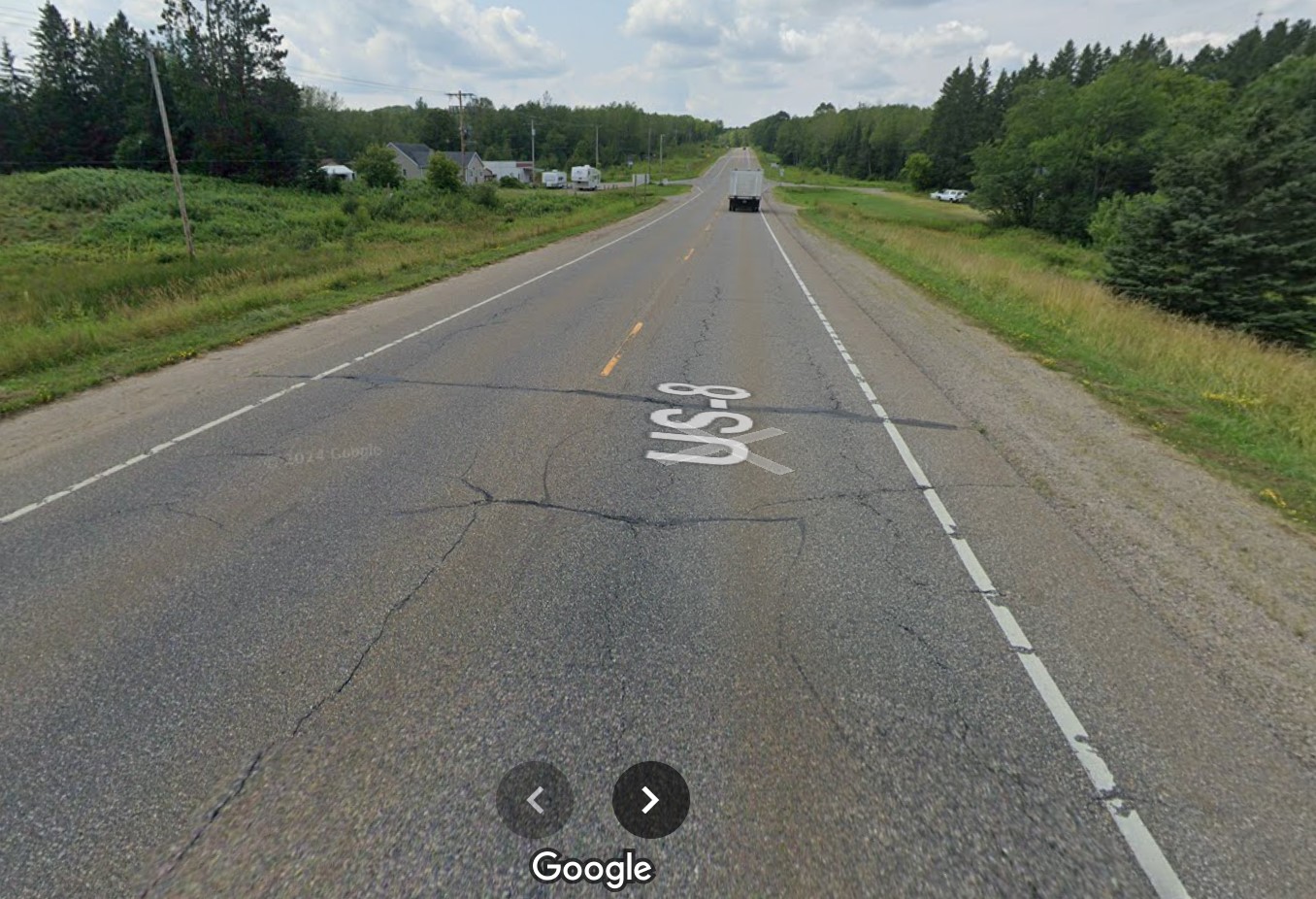 US 8, WIS 55 to Otter Creek Road – Forest County