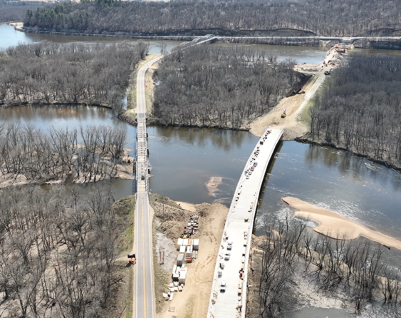 Project Overview – WIS 130 bridge over Wisconsin River