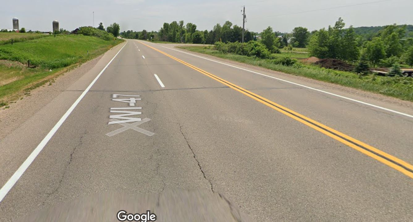 WIS 47, Outagamie County Line to WIS 29 – Shawano County
